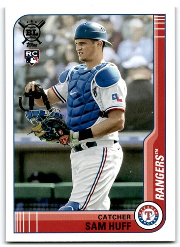 2021 Topps Big League Sam Huff Texas Rangers #188 | eBay