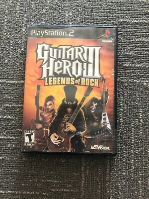 Guitar Hero III 3 Legends of Rock PS2 | eBay