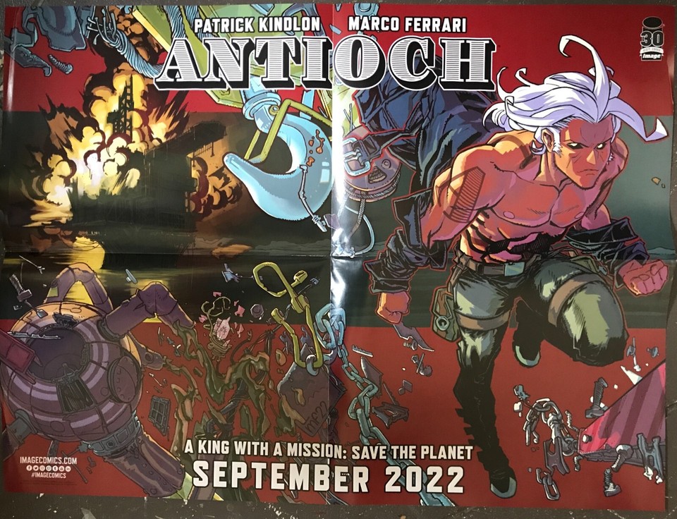 FLAWED/ANTIOCH REVERSIBLE IMAGE COMICS PROMO POSTER (NEW) 2022 | eBay