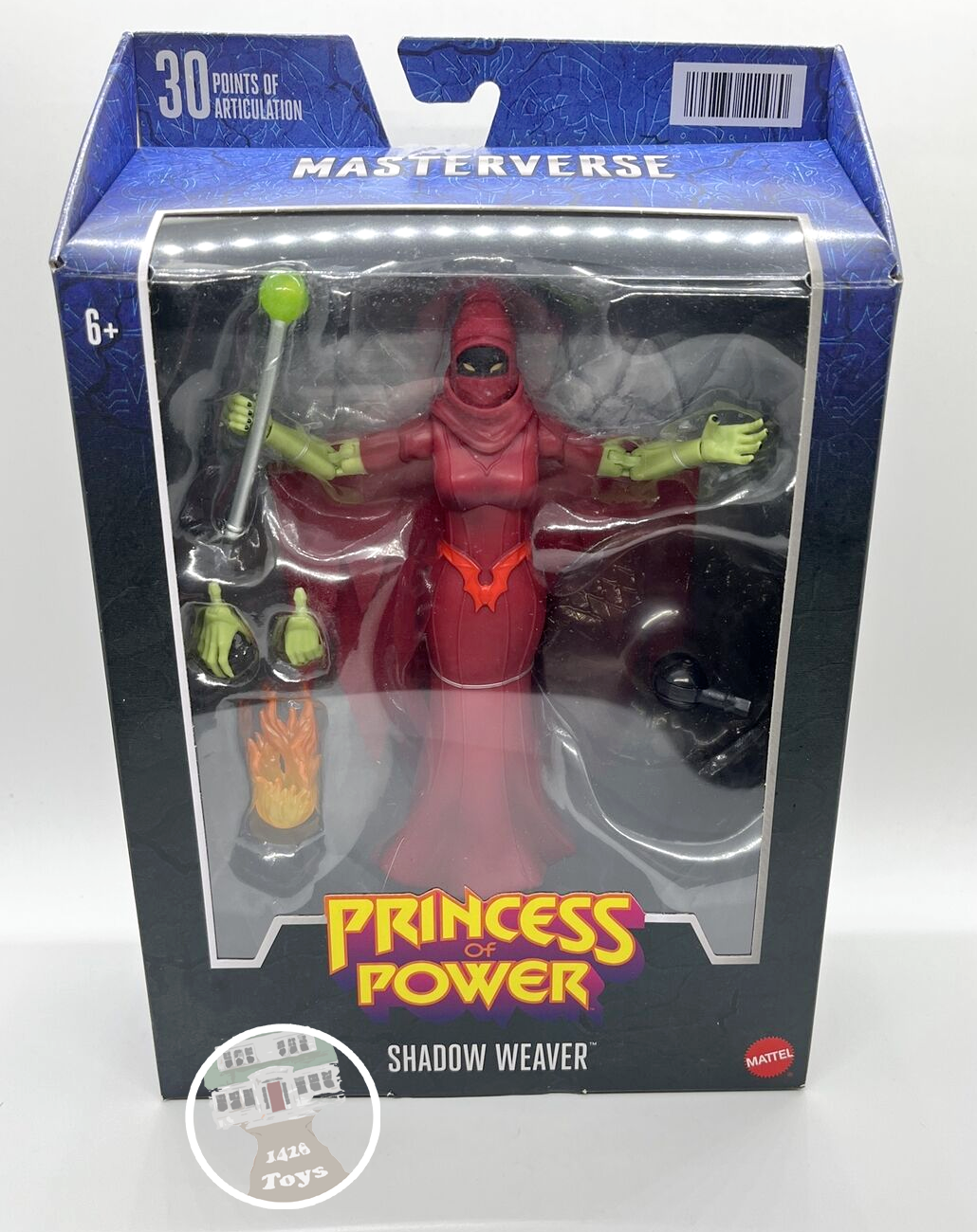 Masters of The Universe Masterverse Shadow Weaver Figure Light Spinner ...