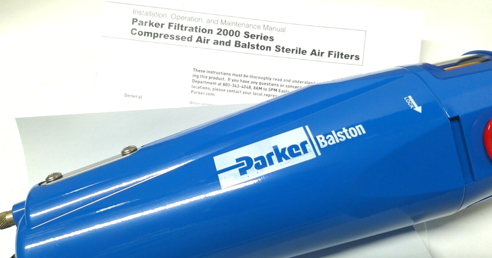 Parker Balston C2104N-1B1-DX Filtration 2000 Series Compressed Air ...