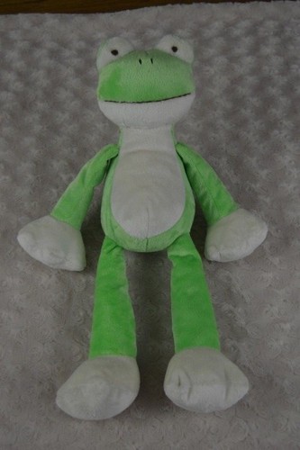 Gund Gipper Frog Plush Stuffed Animal Toy Green 44878 Floppy Legs Lovey ...