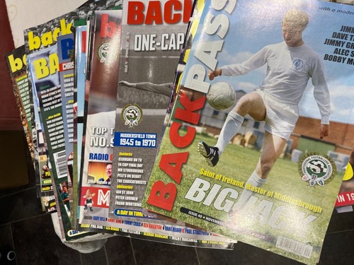 BACK PASS BACKPASS vintage retro football magazine - choose from list ...