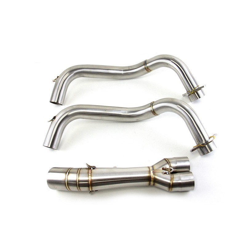 For Yamaha MT-07 FZ07 XSR700 YZF R7 Full Exhaust System Front Pipe ...