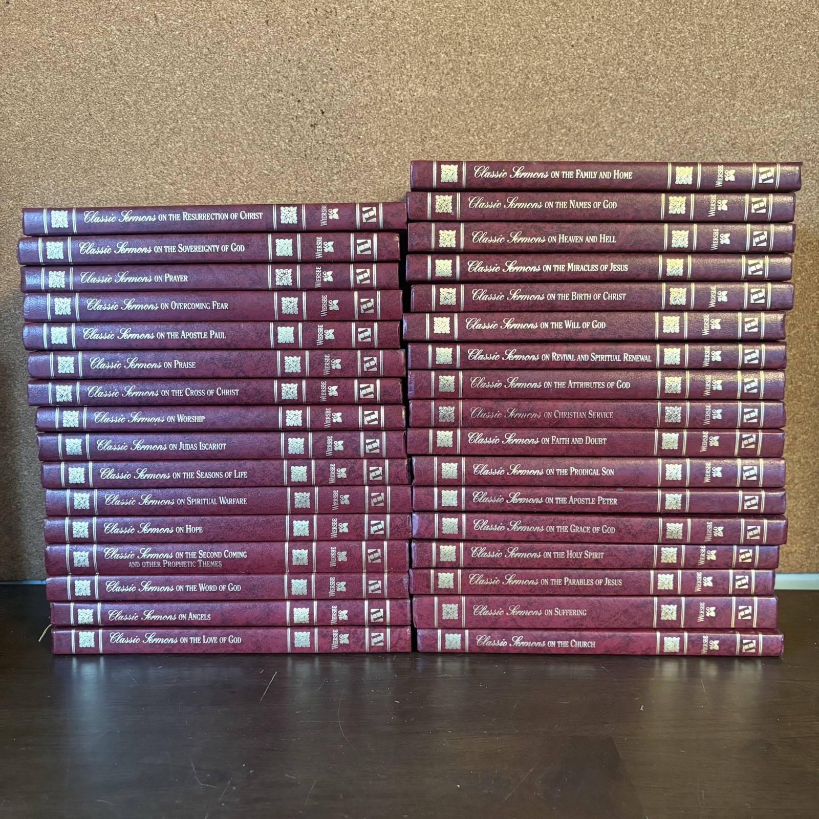 Lot of 33 Classic Sermons Series Books Compiled by Warren W. Wiersbe ...
