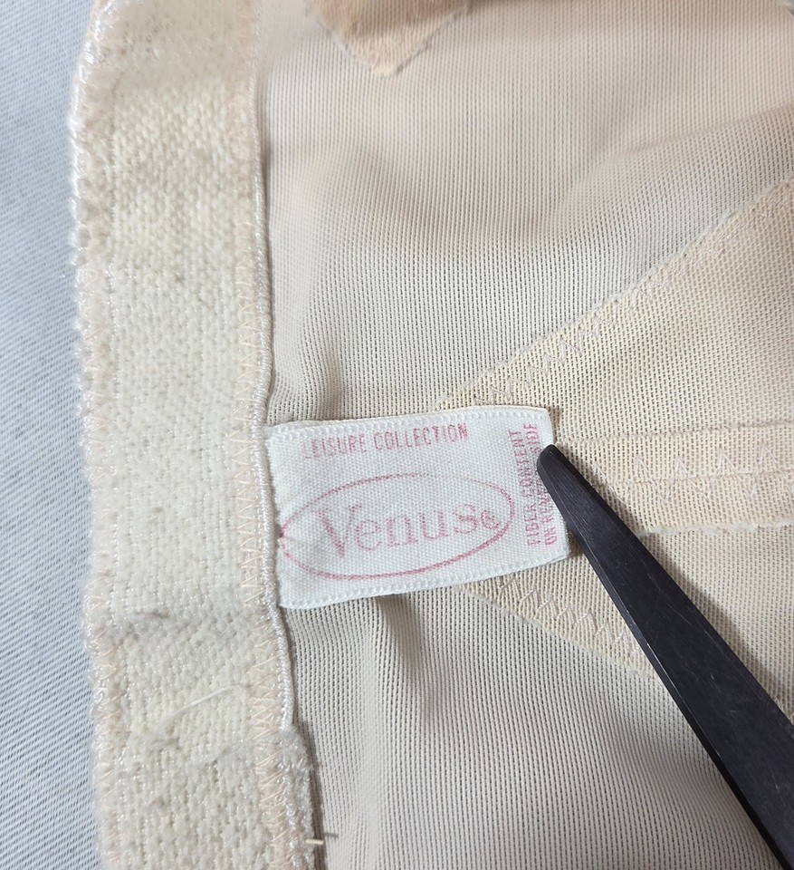 Vintage Venus Girdle Lace M 27-28 Long Leg Garter Shaper Shapewear 344 ...
