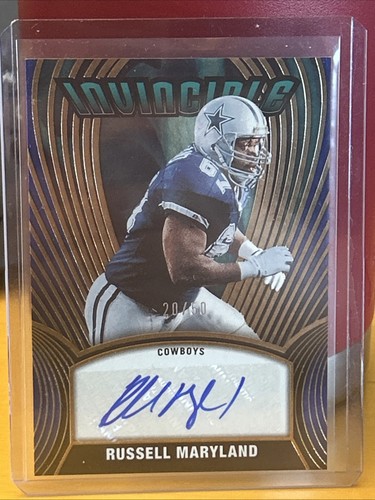 2022 Panini Chronicles - Invincible Autographs Russell Maryland #INV ...