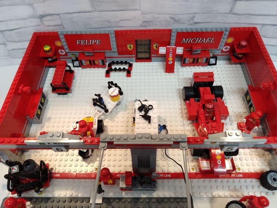 LEGO 8144 Ferrari 248 F1 Team Racers Ferrari 2007 without Box | eBay