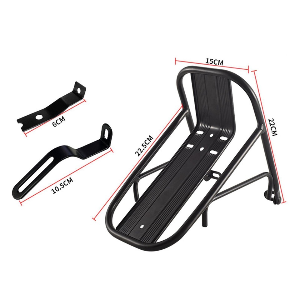 Bicycle Front Fork Rack Cargo Pannier Bike Front Rack Carrier for ...