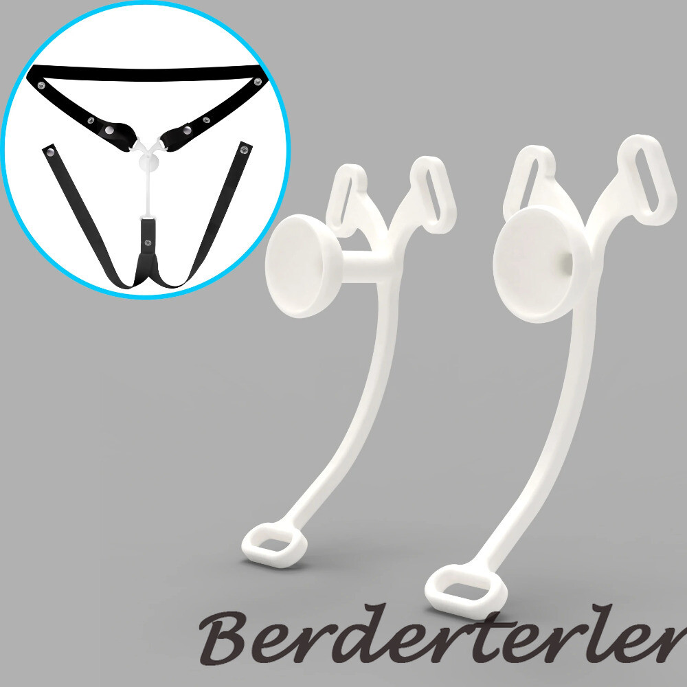 Deep Throat Male Chastity Feminizer Flying-V Tapered No-Nub MTF【male To ...