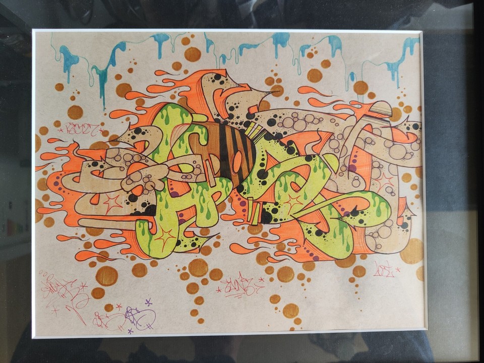 GHOST RIS sketch Pro. Frame SEEN/COPE2/QUIK/SONIC/JONONE/DUSTER/CRASH ...