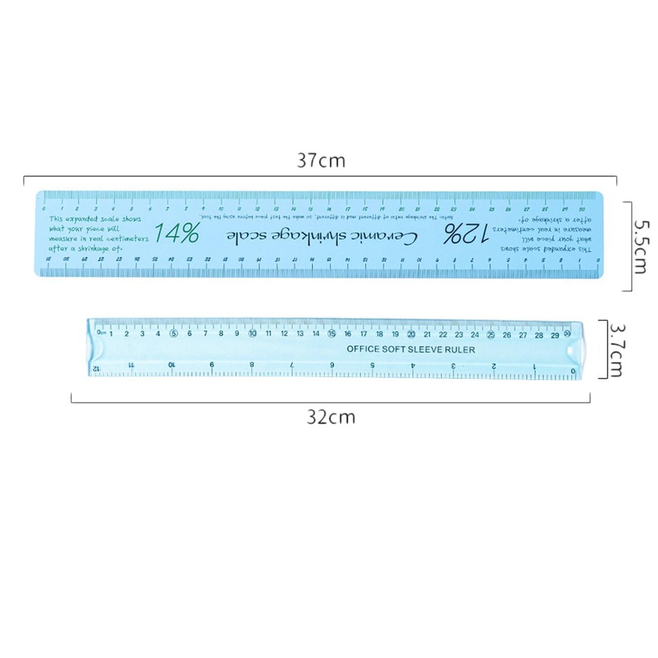 Ceramic Shrinkage Ratio Ruler Standard Ruler Flexible Ruler Soft for Ceramic | eBay