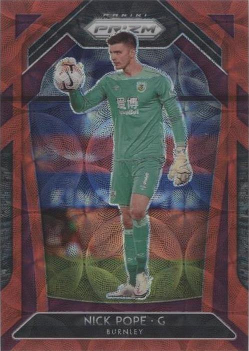2020-21 Panini Prizm Premier League - Nick Pope #46 Choice Red Prizm ...