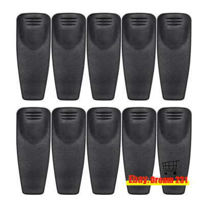 10x HLN9844 Belt Clip For CP185 XTS1500 XTS2500 GP328 GP338 MTX850 ...