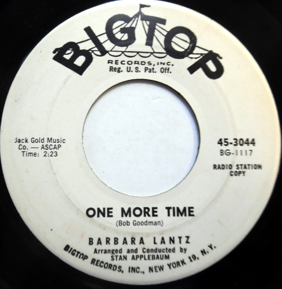 BARBARA LANTZ 45 You're Not Worth My Tears BIGTOP Promo Popcorn EXOTICA e814 | eBay