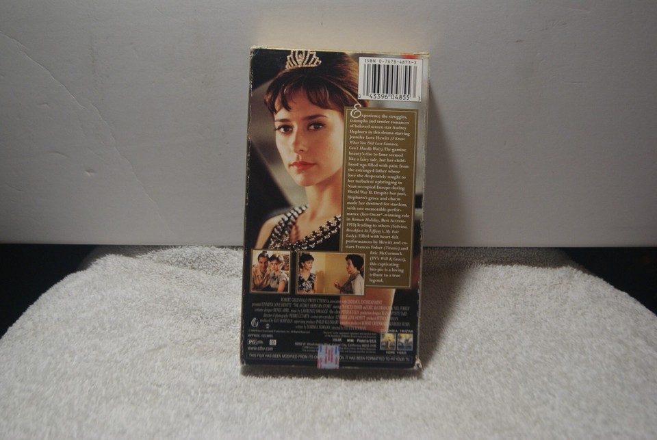 The Audrey Hepburn Story VHS VCR Tape Jennifer Love Hewitt AutoDrama ...