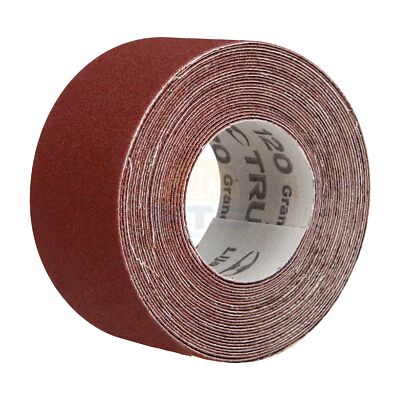 Truper LIPL-120-1-1/2X5 5 m roll of sandpaper for plumber grit 120 ...
