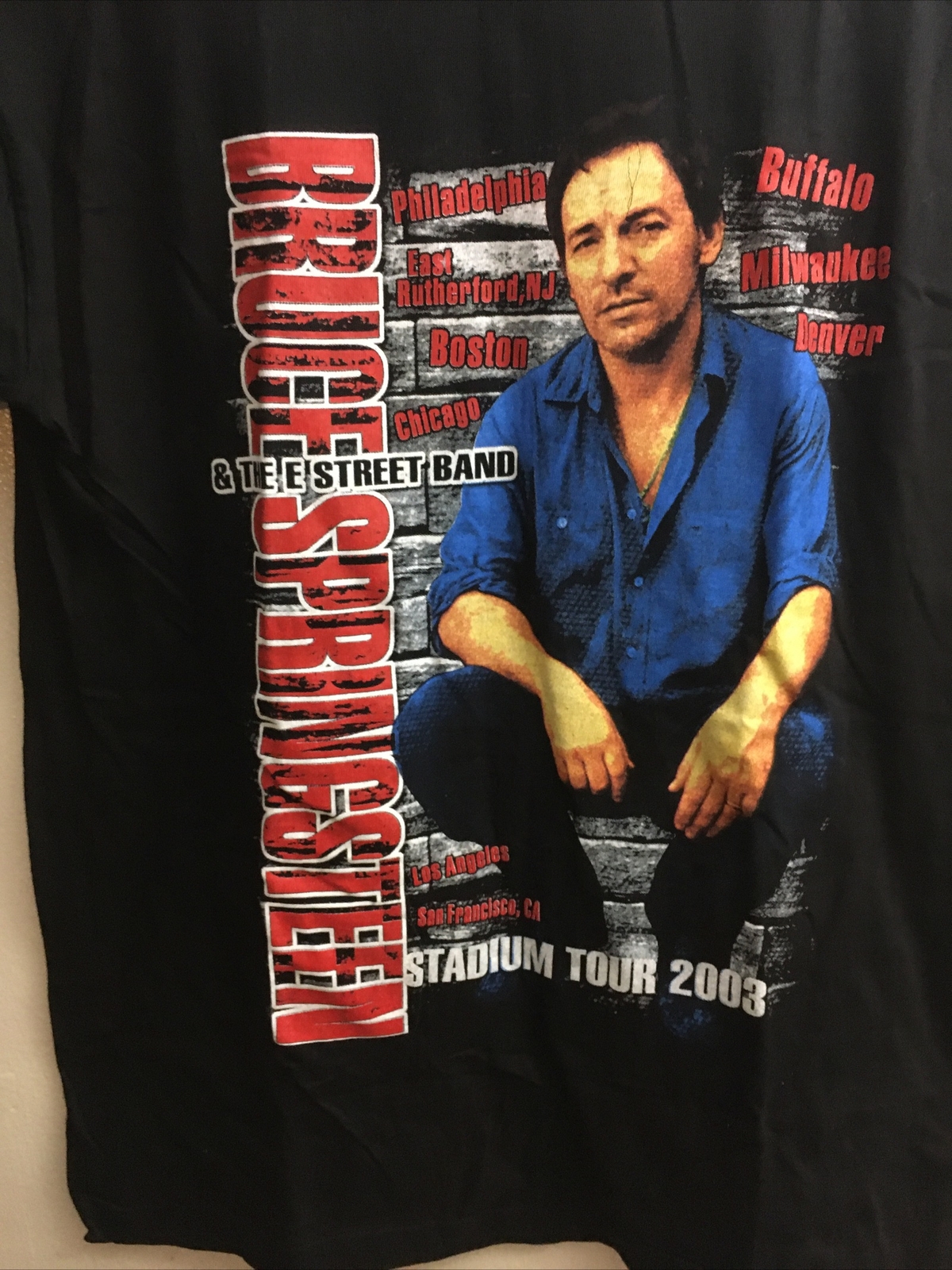 Mens 2003 Bruce Springsteen & The E Street Band Stadi… - Gem