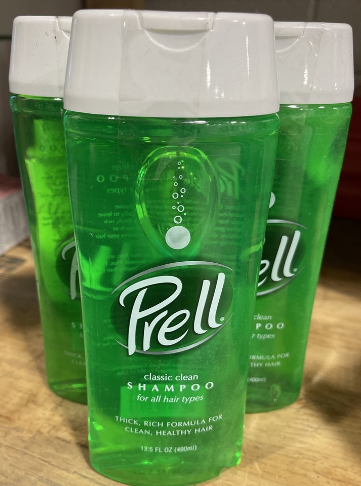 Prell Classic Clean Shampoo, 13.5 fl oz ( 3 pack ) 100% Guarentee ...