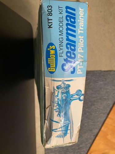 Guillow's Stearman PT-17 Kit 803, U-Control Balsa Model Airplane ...