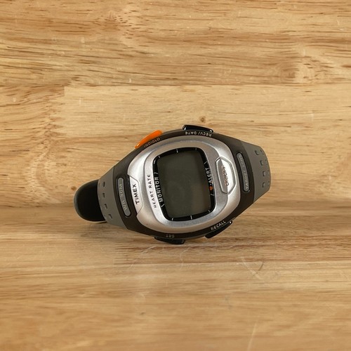 Timex Ironman WR30M Unisex Gray Resin Strap Digital Dial Quartz ...