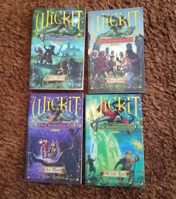 LOT 4 COMPLETE WICKIT CHRONICLES BY JOAN LENNON FANTASY SC 9-12YRS RL5-6 VGC | eBay