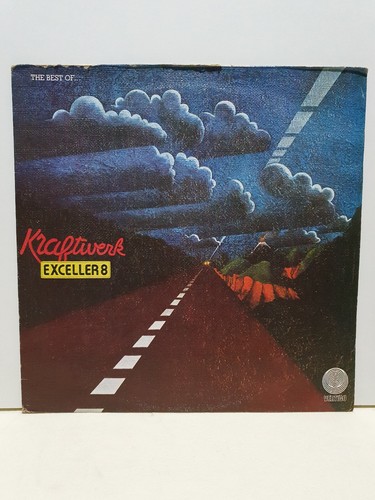 LP 33T KRAFTWERK EXCELLER 8 THE BEST OF... FRENCH 1975 PRESS TEXTURED ...