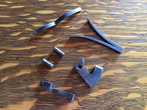 Ithaca Lewis Model Double 12GA. Used Left Hammer Assembly #125 | eBay