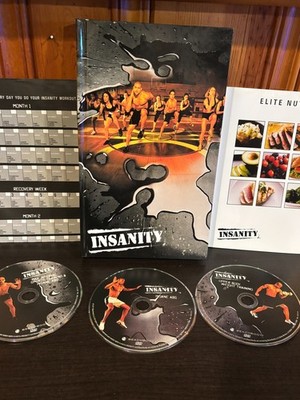 Insanity DVD Workout 10-DVD Set plus 3 extra DVD's | eBay