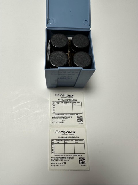 HACH DR/Check Absorbance Standard Kit (Set of 4) 27639-00 for sale ...