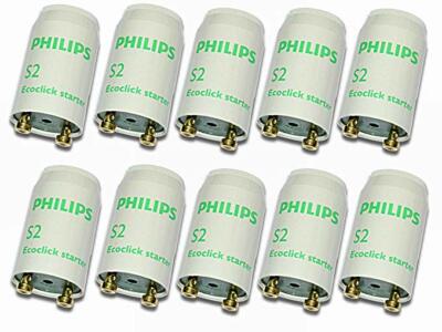 SET 10 STARTER Philips S2 Starter 4-22W SER (10PZ) | eBay