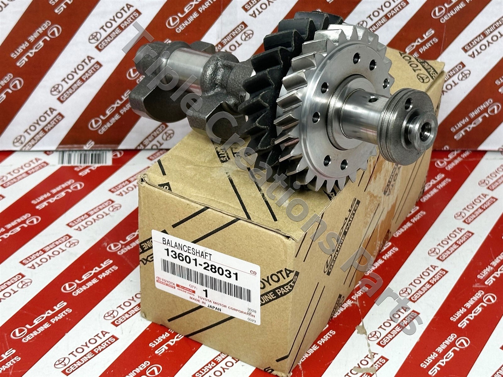 GENUINE OEM 1360128031 TOYOTA BALANCESHAFT SUB-ASSY, NO.1 13601-28031 ...