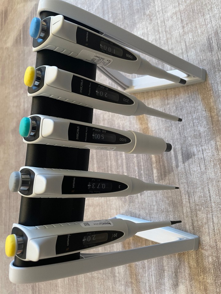 Sartorius pipet Pipette 1000 200 3 20 5ml Proline plus line set Biohit ...