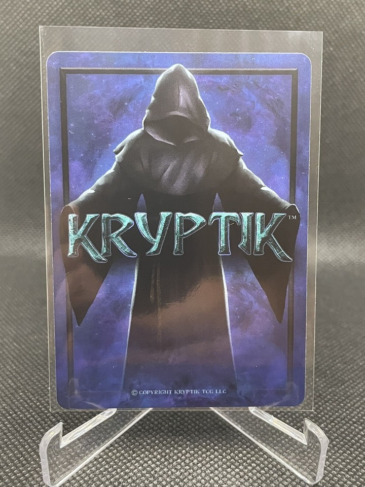 Kryptik TCG Oisin Holo Playable Poker Card | eBay