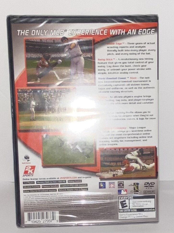 Major League Baseball 2K6 (Sony PlayStation 2, 2006) for sale online | eBay