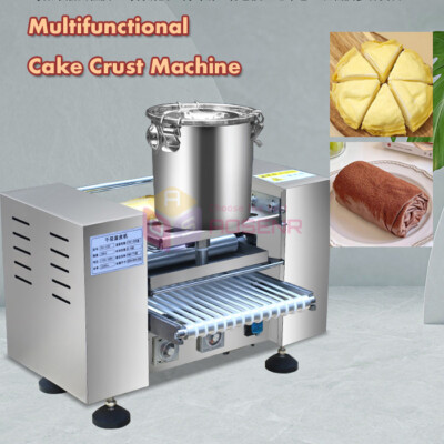 Automatic Pancake Layer Cake Crust Machine Lasagna Mille Crepe Cake ...