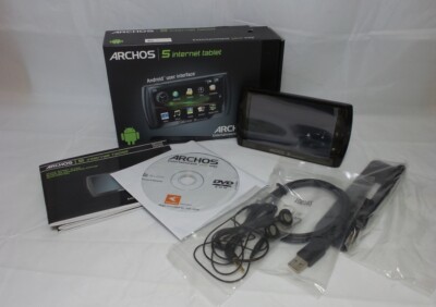 Boxed Archos 5 500 GB Wi-Fi Internet Media Tablet (501332) | eBay