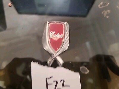 VINTAGE OLDSMOBILE CUTLASS CALAIS ROOF SIDE SAIL PANEL STICK ON EMBLEM ...