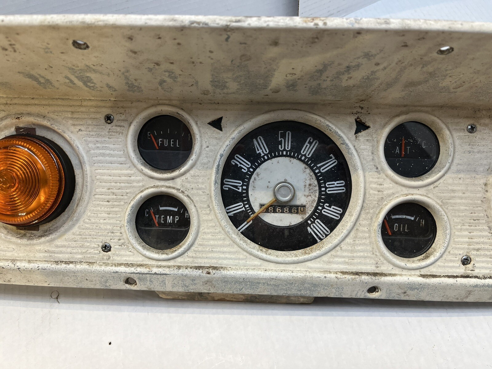 1967 1968 1969 1970 1971 1972 Ford Truck Speedometer Instrument Cluster ...