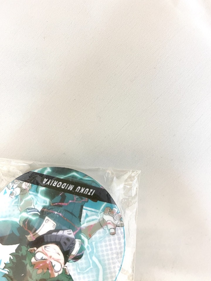 Izuku Midoriya My Hero Academia MHA Button Badge Bandai Namco Toei Rare ...