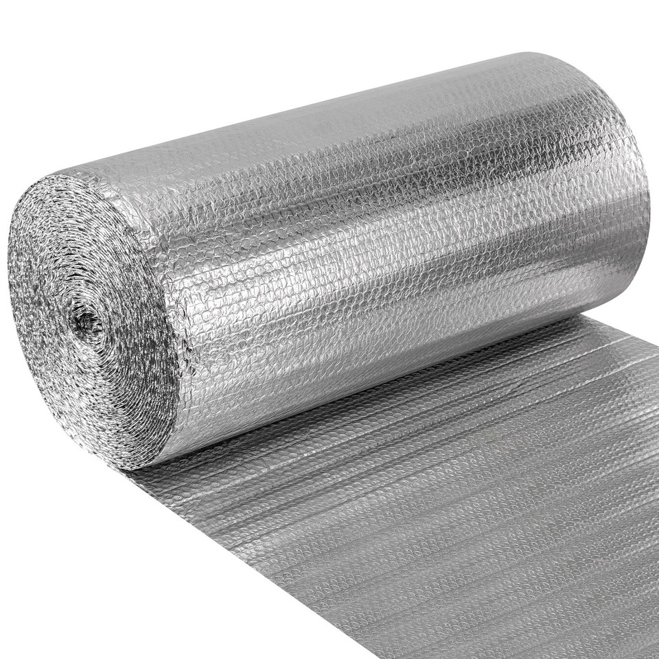 5M-25M Double Bubble Roll Foil Insulation Shed Commercial Floor Wall ...