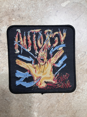 AUTOPSY Severed Survival woven patch | eBay