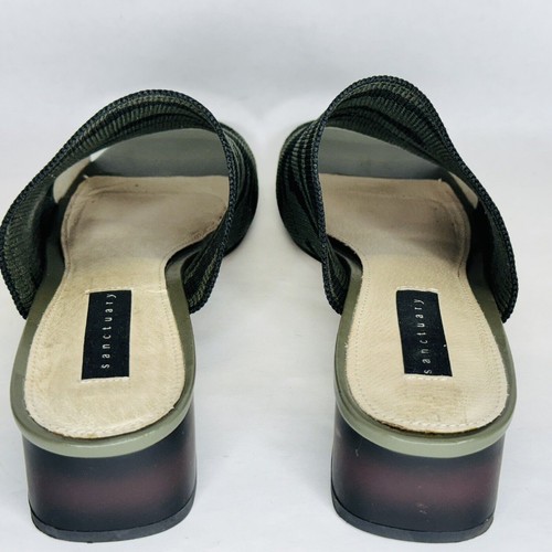 Sanctuary Womens Rumble Sandals Camo Pattern 1.5" Heel Slides Size 7 ...