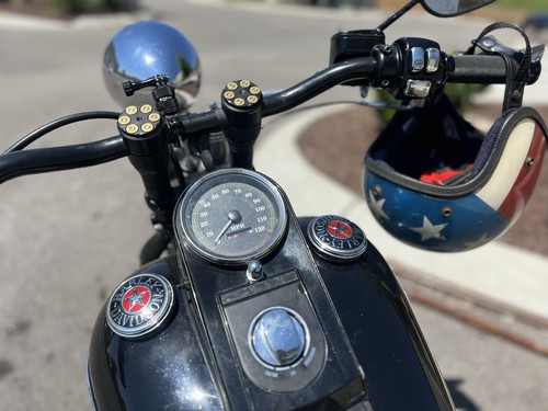 Choppers Inc Six Gun Handlebar Risers 6” Billet Aluminum West Coast ...