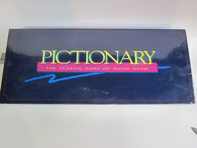 Pictionary Classic Board Game of Quick Draw Vintage 1993 NEW | eBay