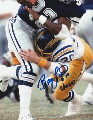 BRUCE LAIRD SAN DIEGO CHARGERS ACTION SIGNED 8x10 | eBay