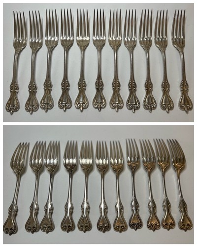 TOWLE OLD COLONIAL Pattern 1895 Sterling Silver Silverware 84 Pieces ...