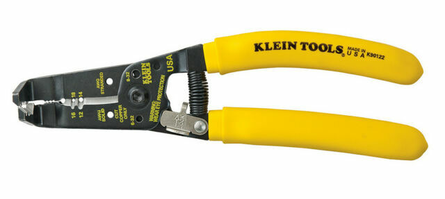 Klein Tools K90-10/2 Bent Pro Electricians ROMEX 10/2 Wire Stripper ...