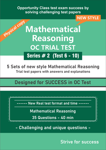 Opportunity Class (OC) Mathematical Reasoning - 5 Sets of Papers Series ...