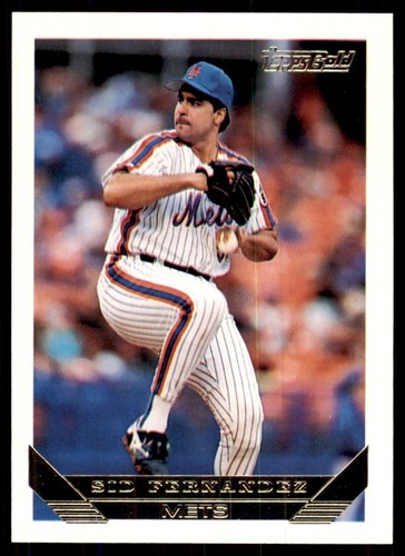 1993 Topps Gold Sid Fernandez p New York Mets #188 | eBay